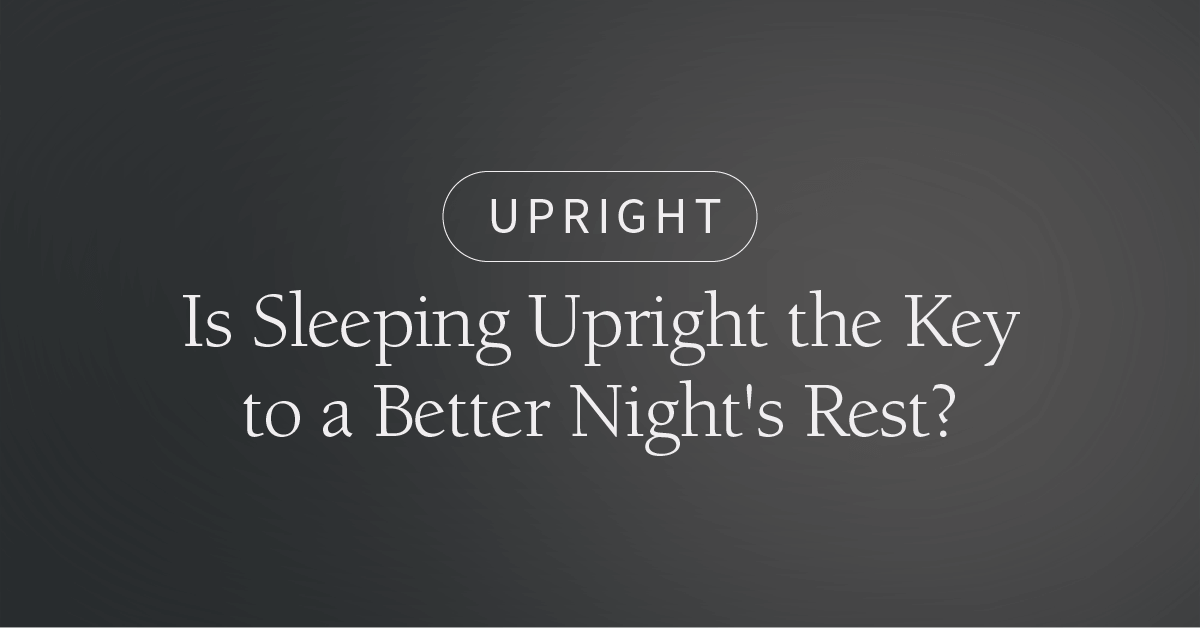 Sleeping Upright for a Better Night's Rest | The Snorinator